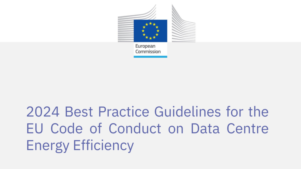 2024 EUROPEAN CODE OF CONDUCT FOR DATA CENTRE ENERGY EFFICIENCY BEST ... 2024 EUROPEAN CODE OF CONDUCT FOR DATA CENTRE ENERGY EFFICIENCY BEST ...