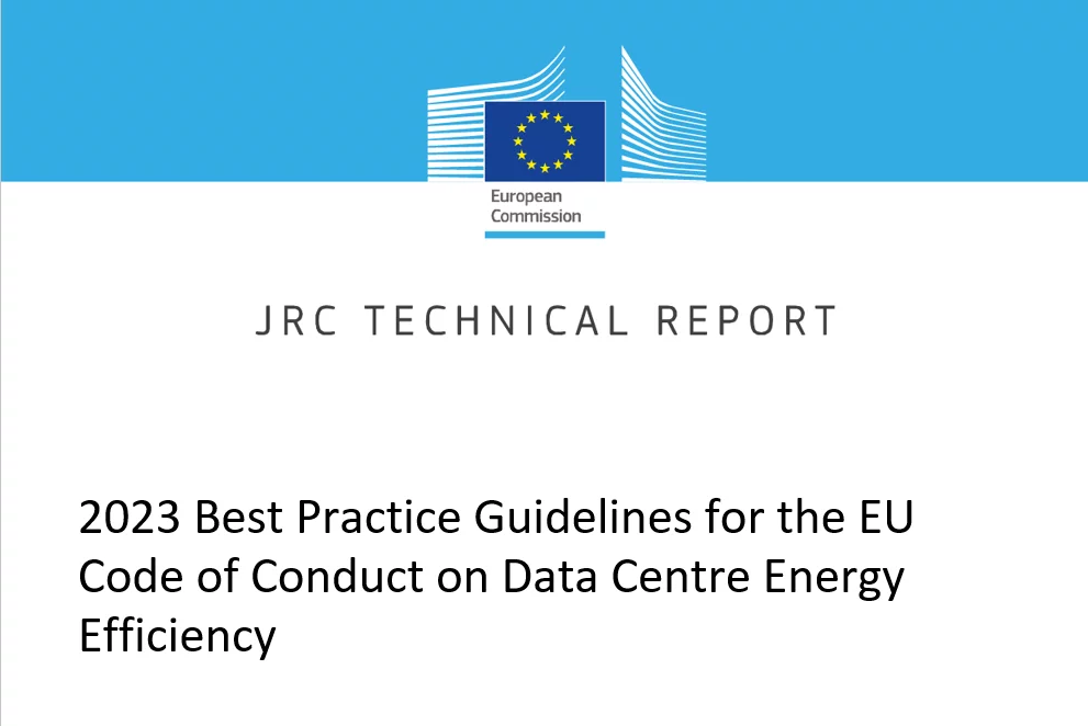 EUROPEAN CODE OF CONDUCT FOR DATA CENTRE ENERGY EFFICIENCY BEST ...